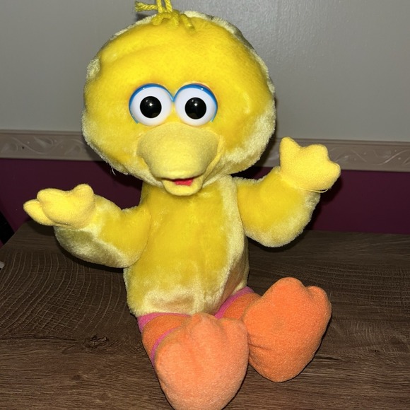 TYCO | Bird | Baby Big Bird Tyco Sesame Street Tickle Me Plush Stuffed ...